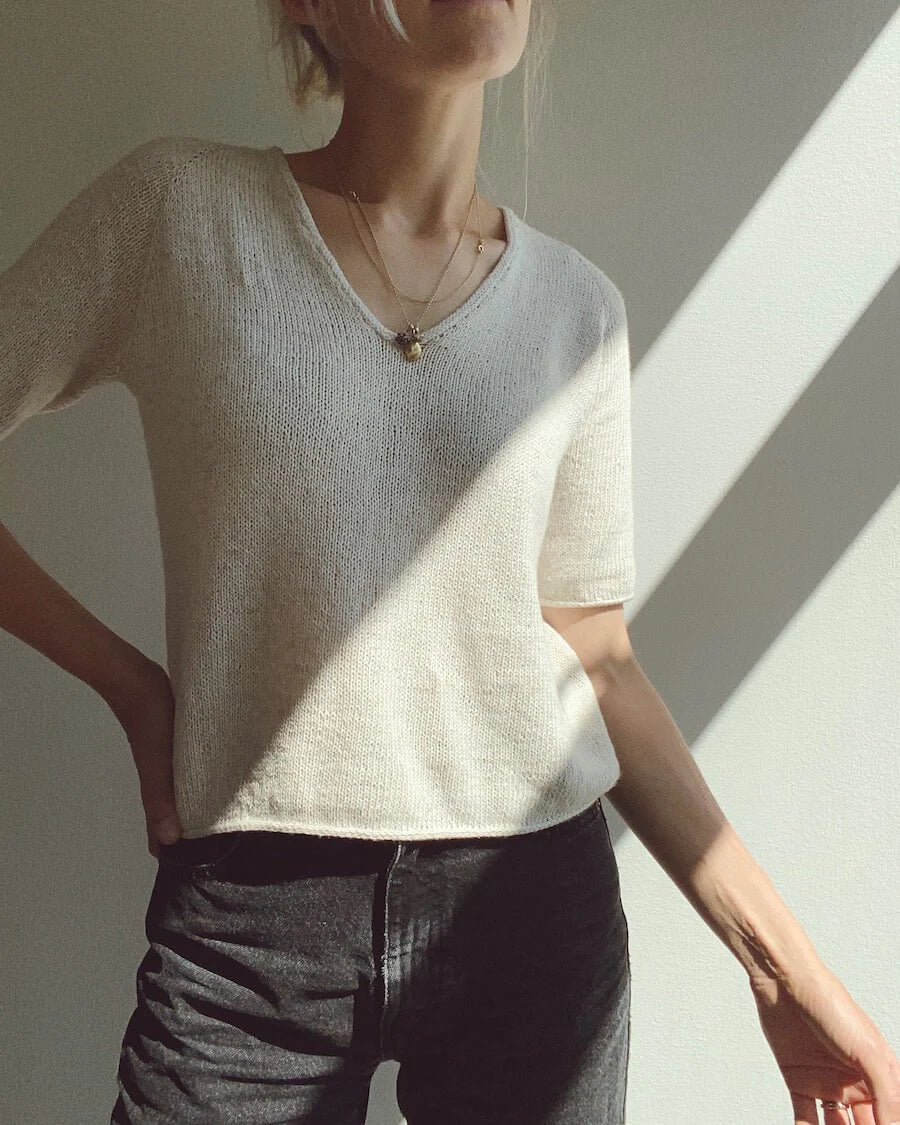 Cumulus Tee Pattern – Oxford Yarn Store